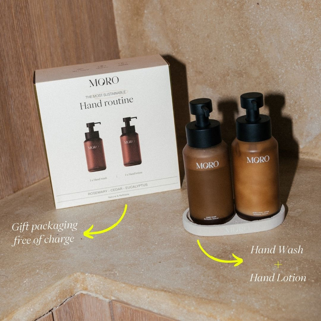 All refillable products – MORO Essentials
